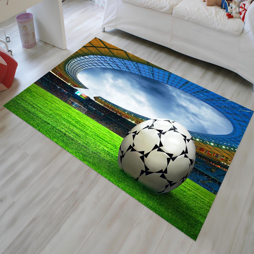 Soccer Field Rug, Football Field Rug, Sport Rug, Football Rug, Football ...