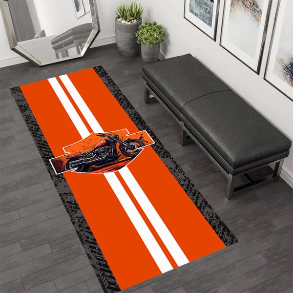 Motorcycle Rug - Etsy