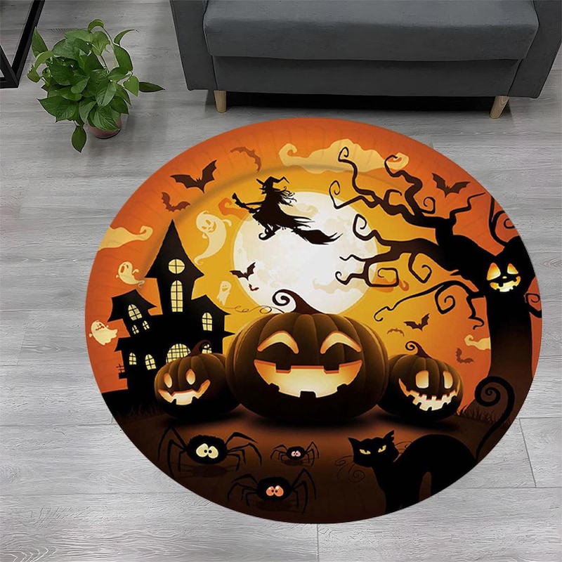 Halloween Rug - Etsy