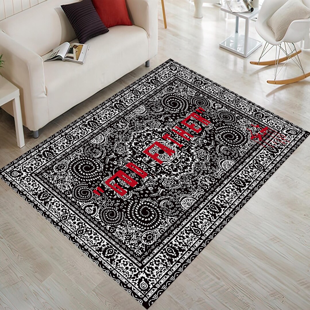 Godfather Rug, the Godfather Rug, the God Father Rug, Mafia Theme Decor ...