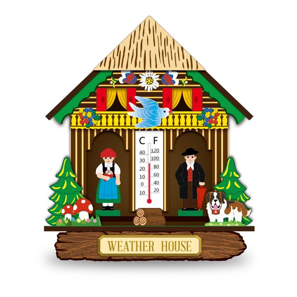 Weather House Barometer - Etsy