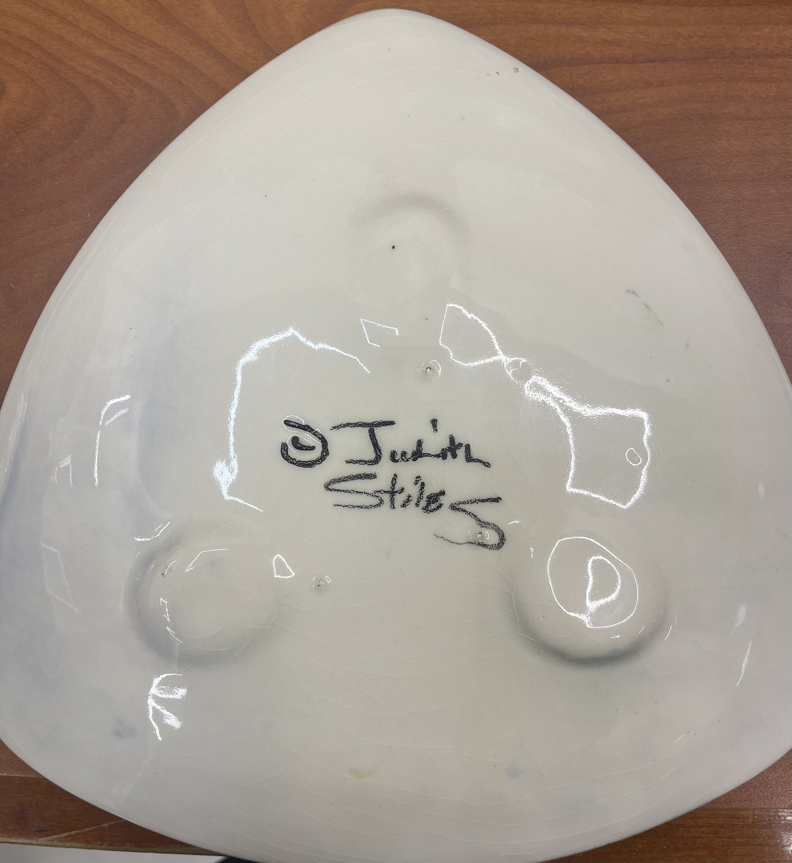 Judith Stiles Studio Art Pottery Serving Dish 11 - Etsy