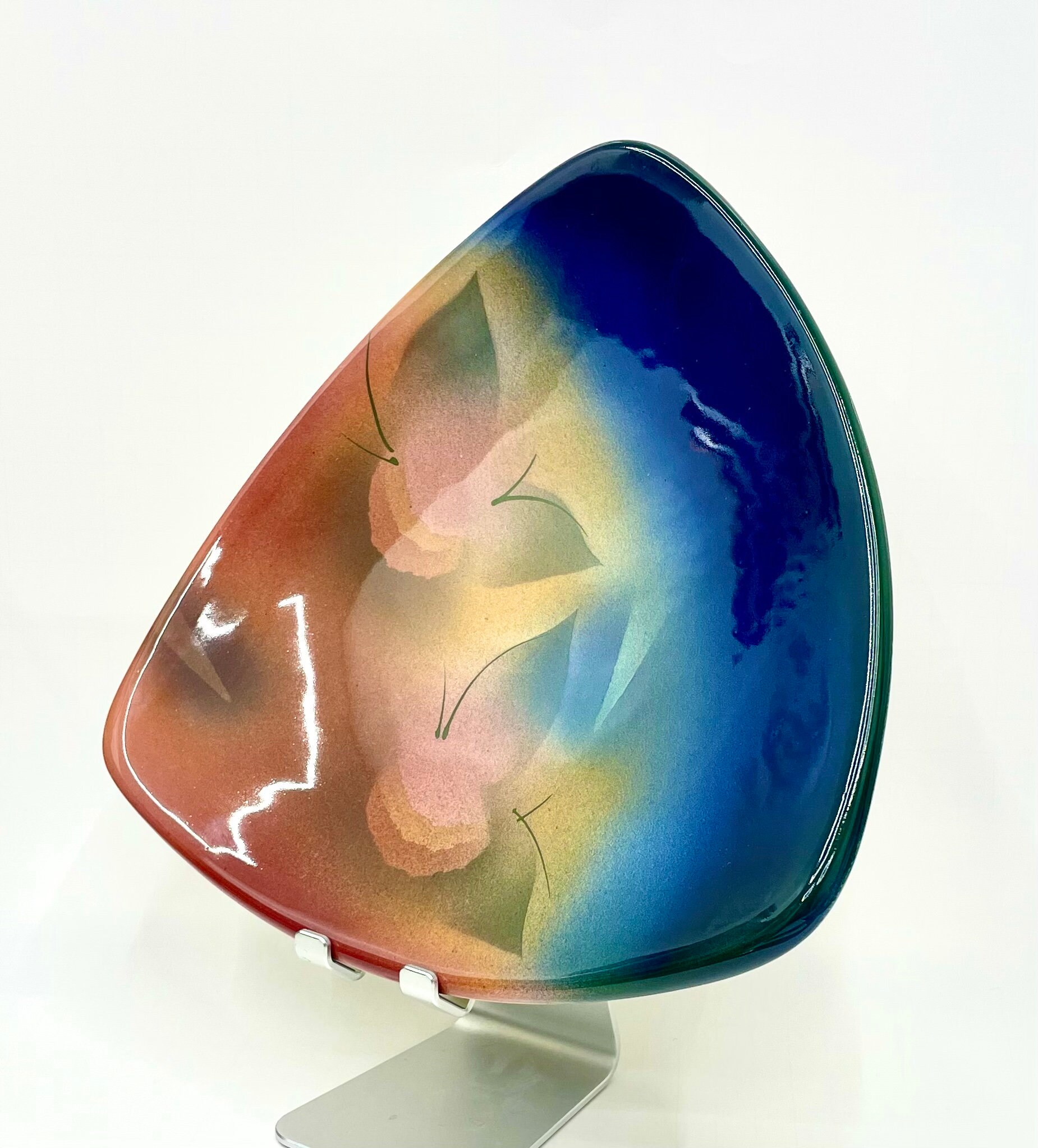 Judith Stiles Studio Art Pottery Serving Dish 11 - Etsy