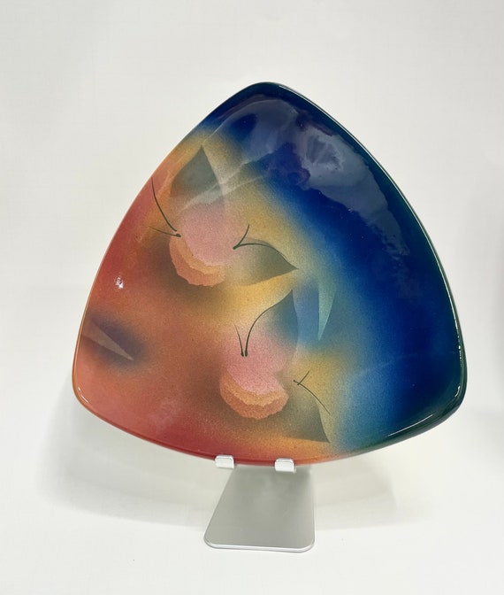 Judith Stiles Studio Art Pottery Serving Dish 11 - Etsy