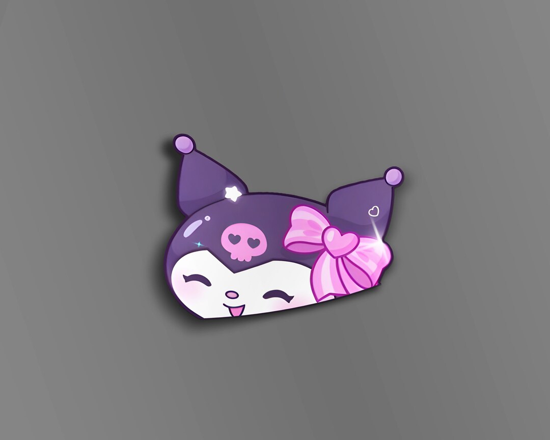 Cute UV Resistant Holographic Laminated | Peeker | Waterproof | Sticker ...
