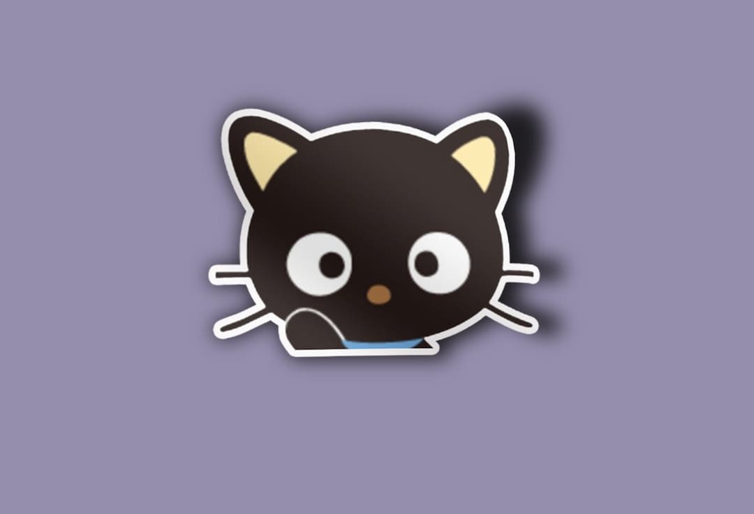 Cute UV Resistant Holographic Laminated | Peeker | Waterproof | Sticker ...