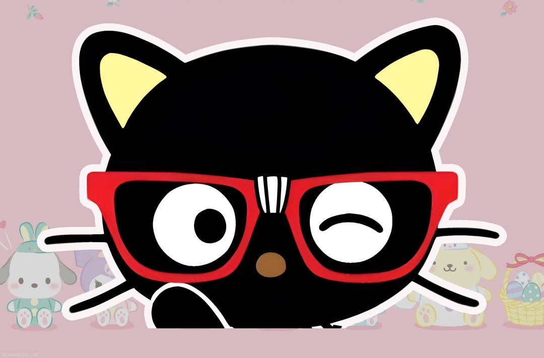Cute UV Resistant Holographic Laminated | Peeker | Waterproof | Sticker ...
