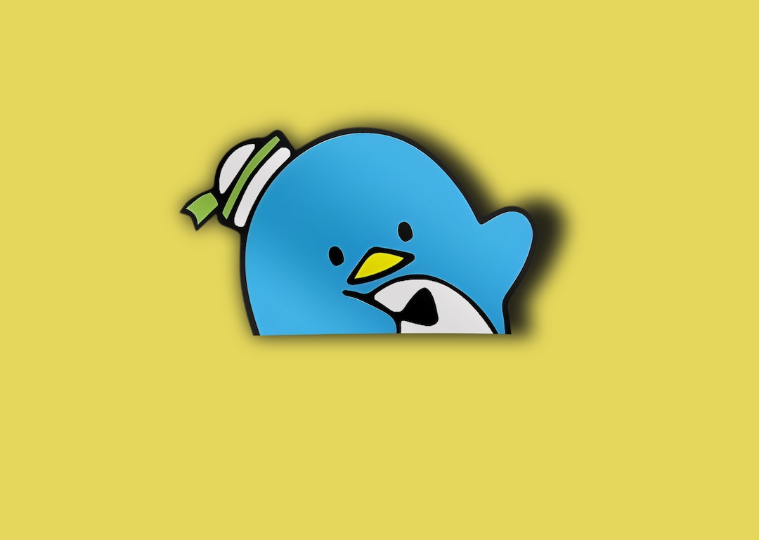 Cute UV Resistant Holographic Laminated | Peeker | Waterproof | Sticker ...