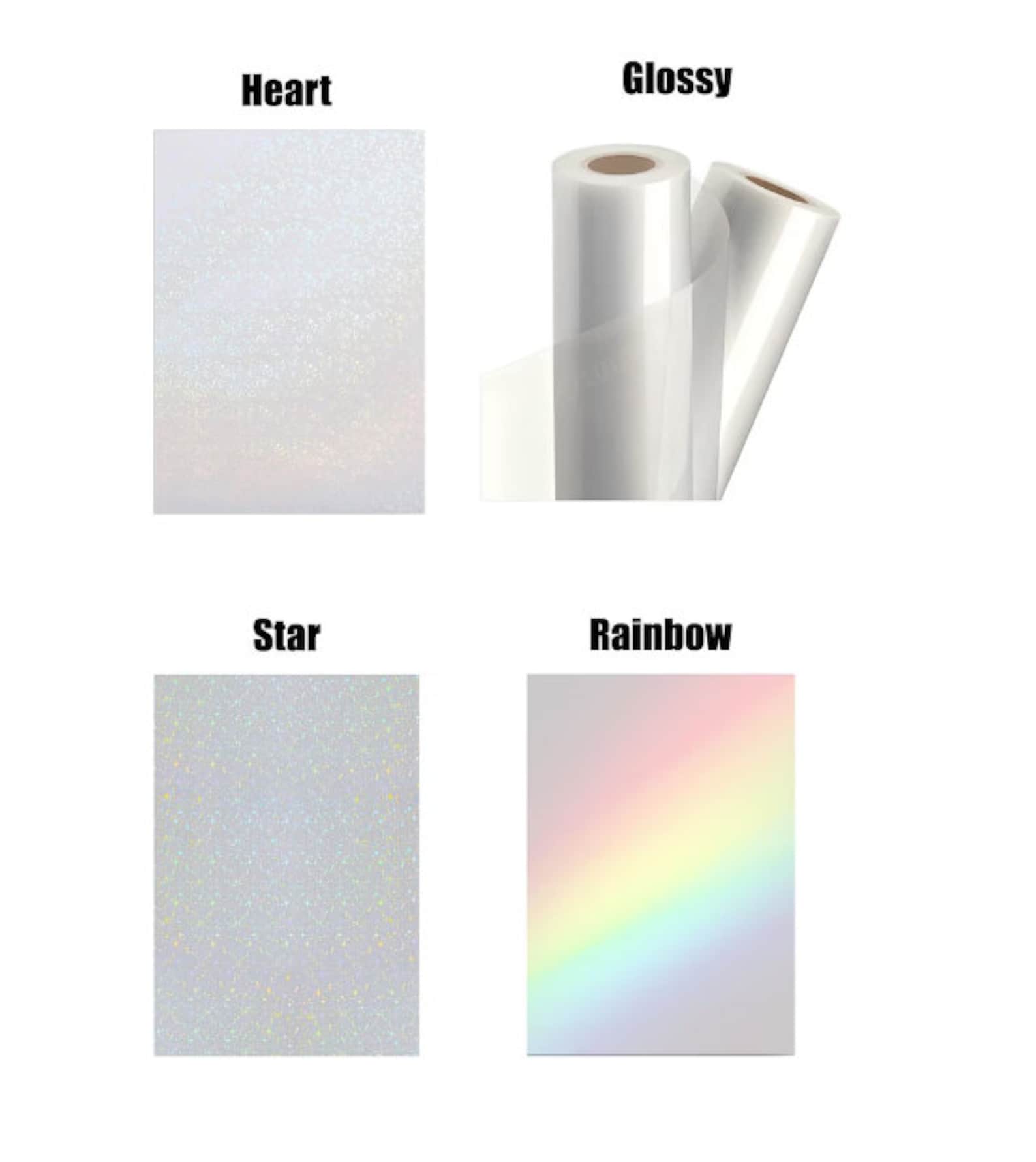 Cute UV Resistant Holographic Laminated | Peeker | Waterproof | Sticker ...