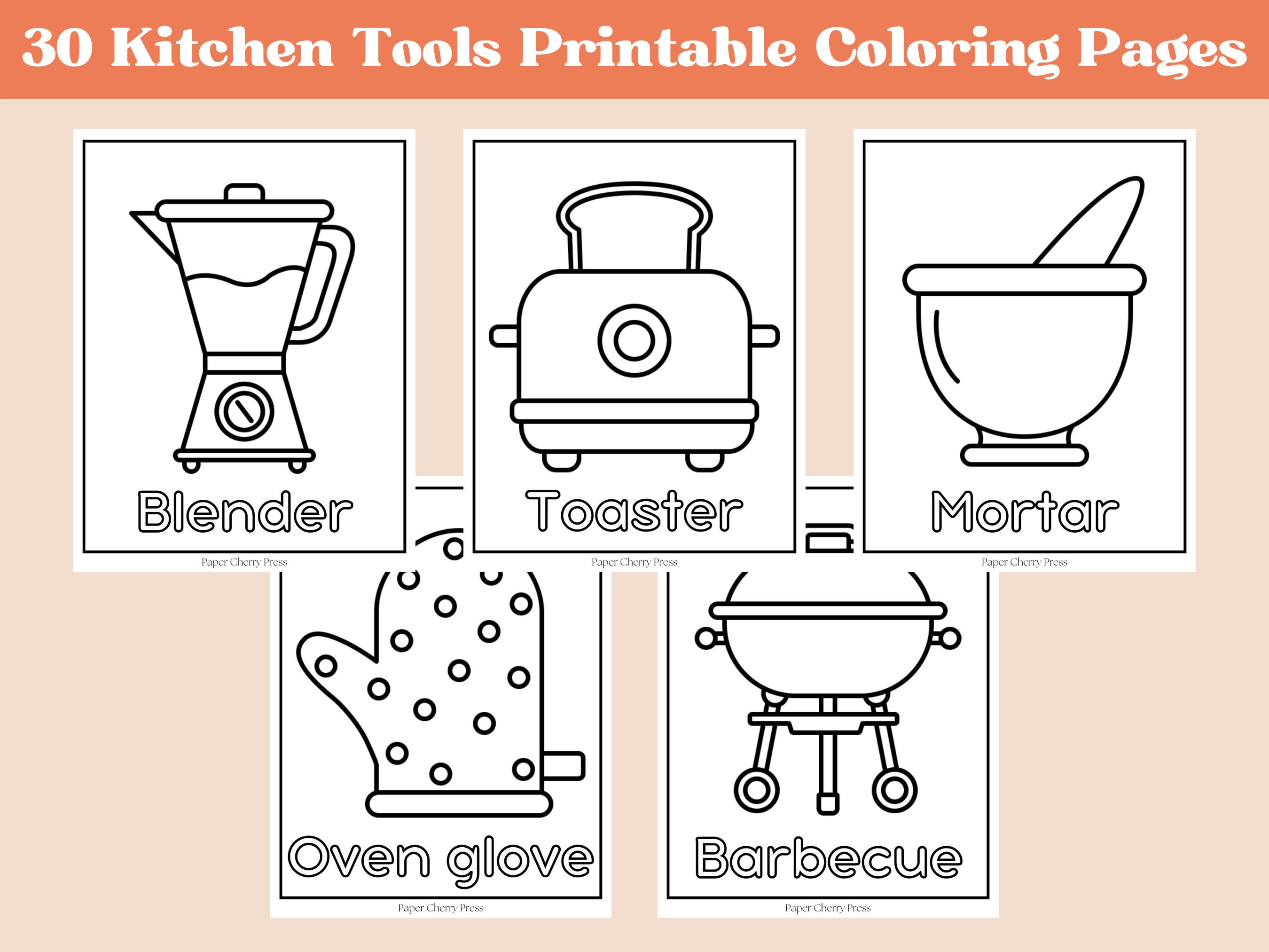 Blender Coloring Page