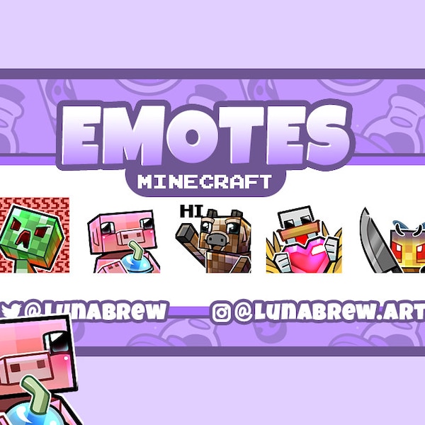 Creeper Twitch Emotes - Etsy Australia