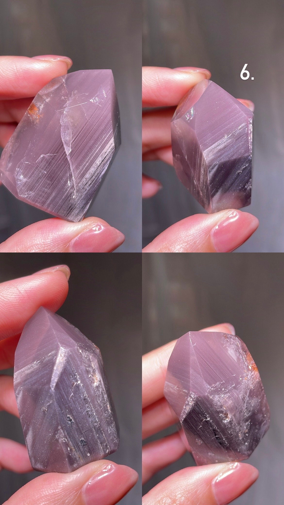 Pick Yours Pink Lithium Points Purple Lithium Quartz Pink Phantom ...