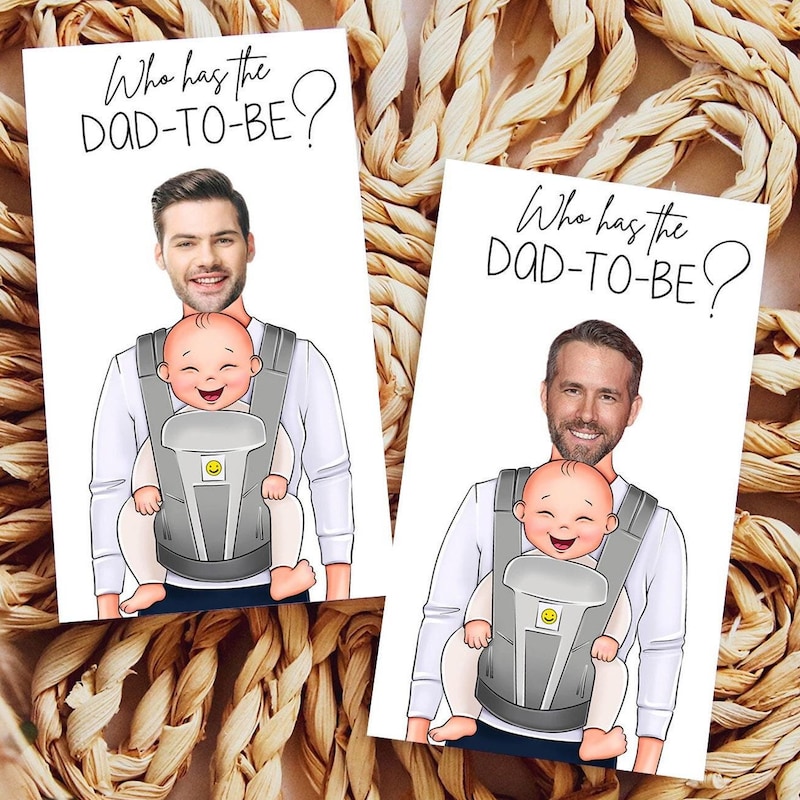 Who's the Daddy Baby Shower Scratch Off - Etsy