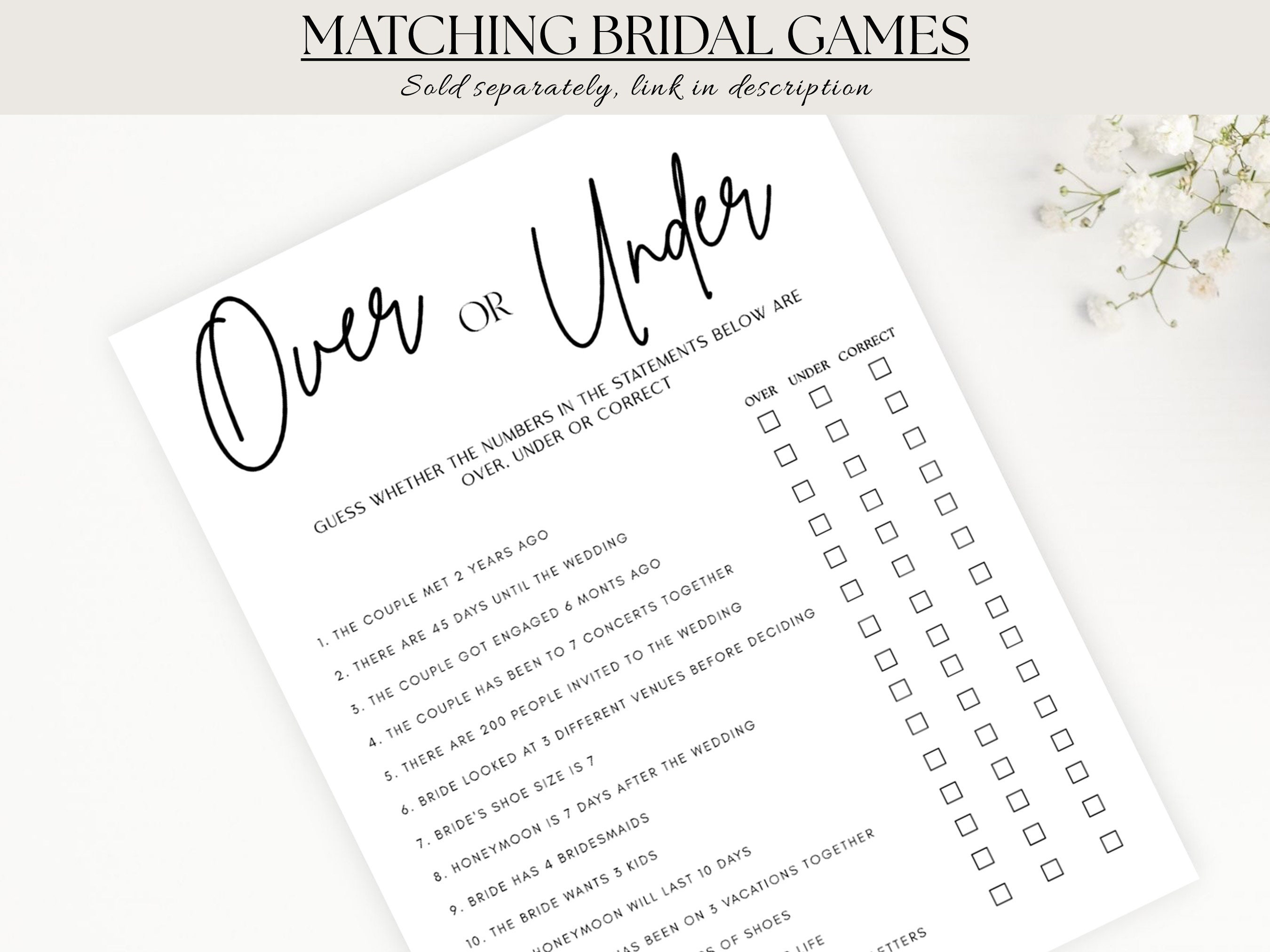 DIY Ring Scratch off Game Find the Bride and Groom Bridal - Etsy Canada