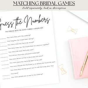 Find the Bride and Groom Scratch off Game: Bridal Shower (digital ...