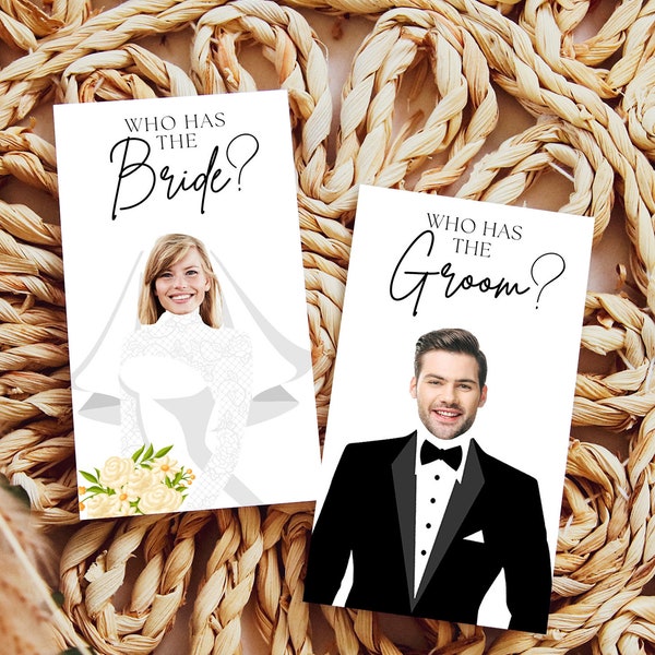 Groom and Bride Scratch off Game - Etsy