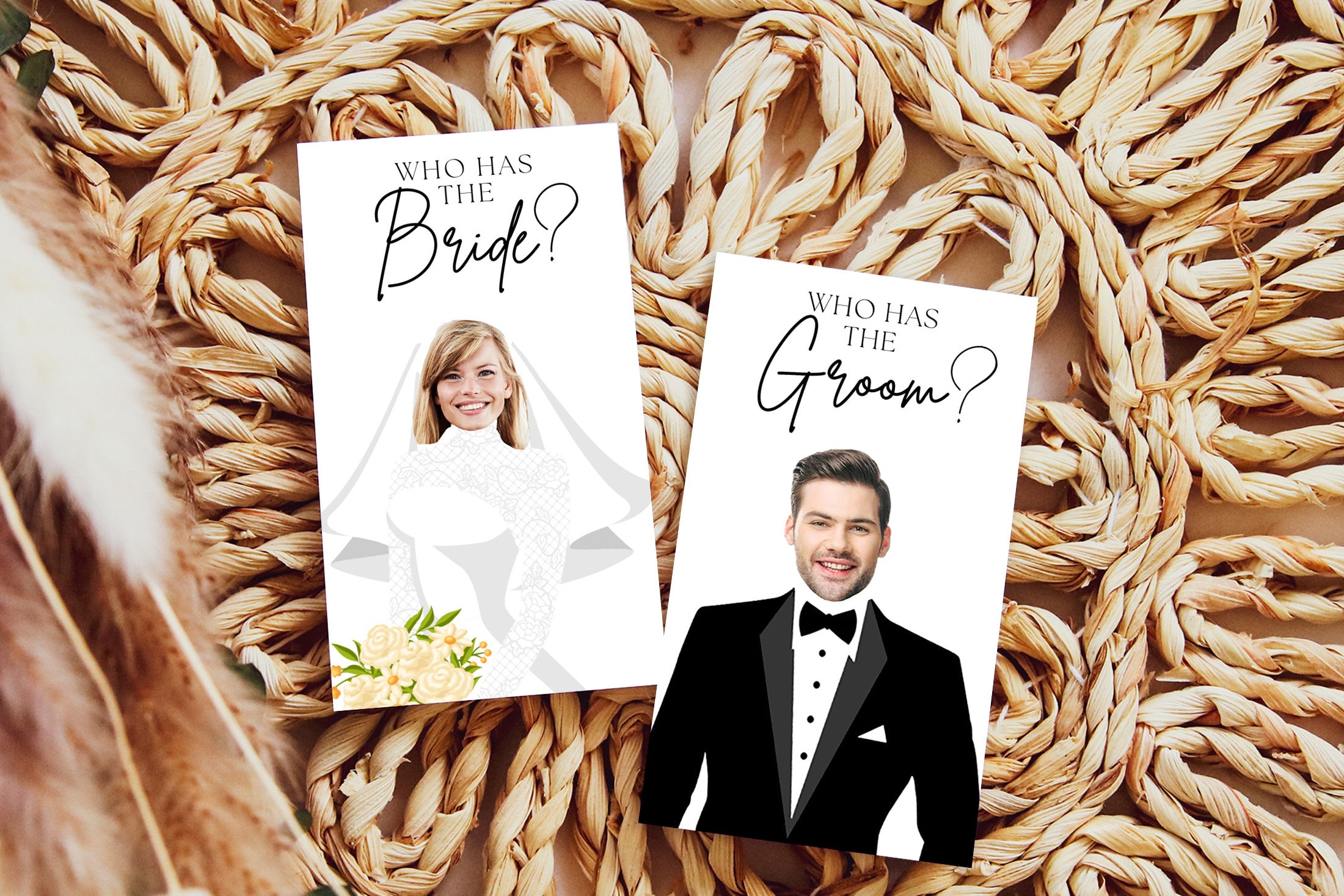 Printed, Who Has the Bride and Groom Bridal Shower Game, Bridal Shower ...