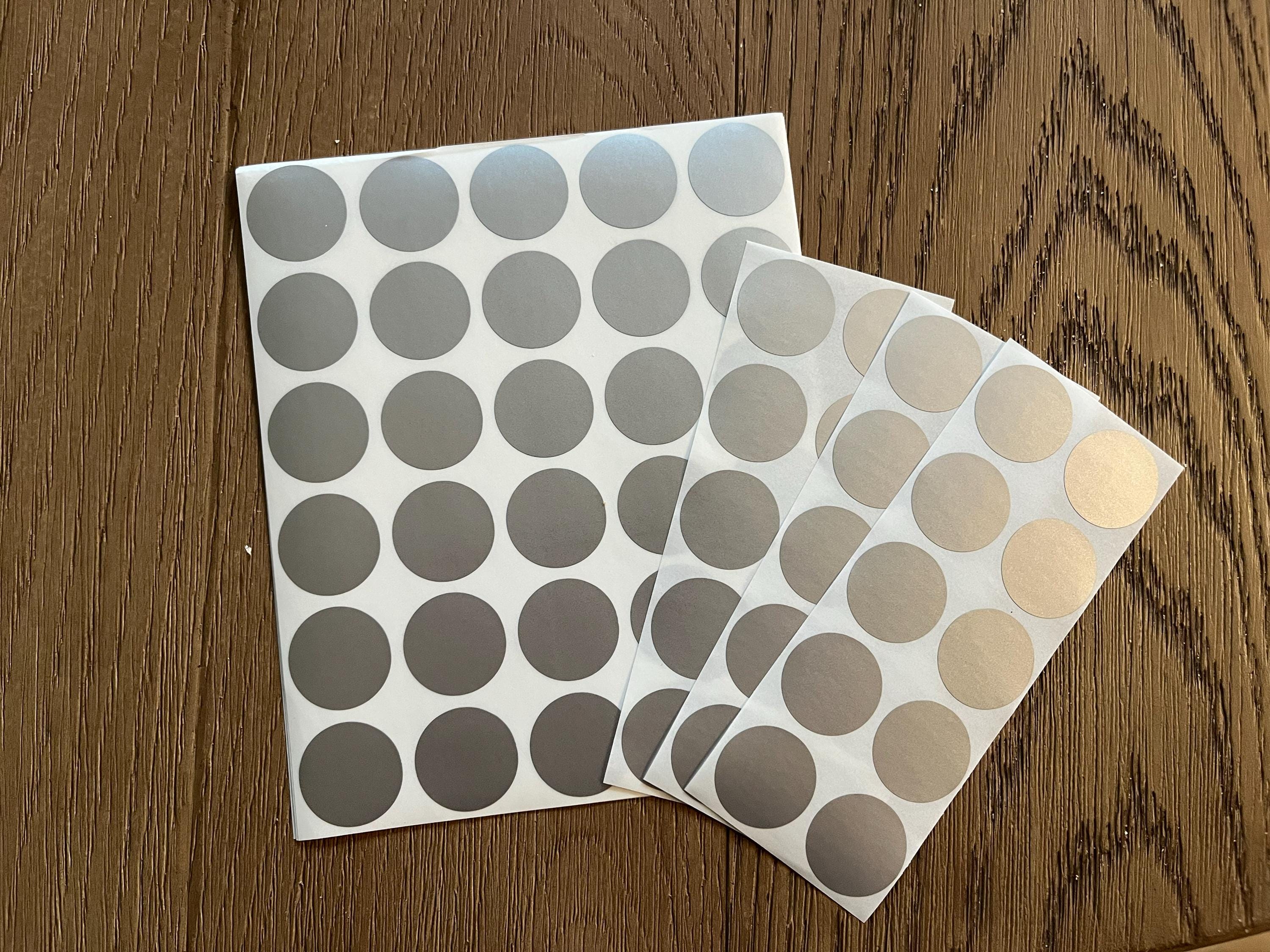 Silver Scratch off Stickers: 1