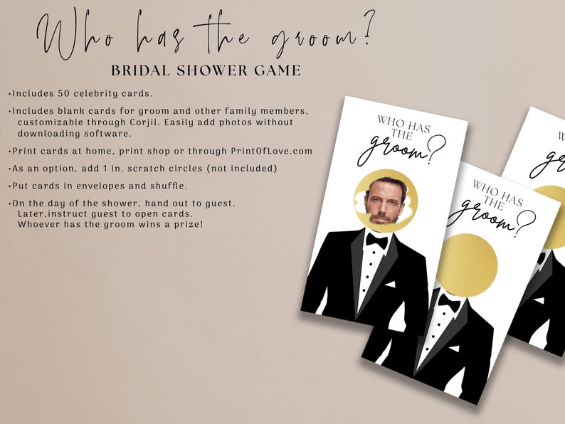 Who Has the Groom Games Bachelorette Party Groom Scratch - Etsy Canada