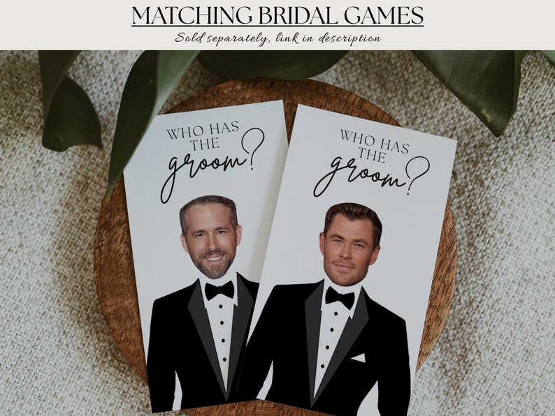DIY Ring Scratch off Game Find the Bride and Groom Bridal - Etsy Canada