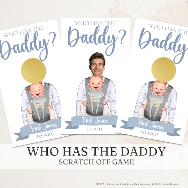 Babyshower Dad Games - Etsy