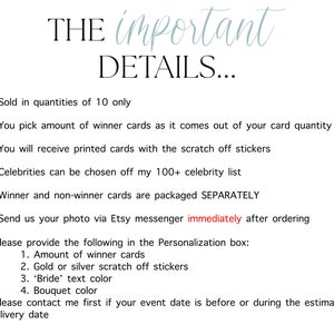 Printed, Who Has the Bride, Bridal Shower Games, Who Has Bride Bridal ...