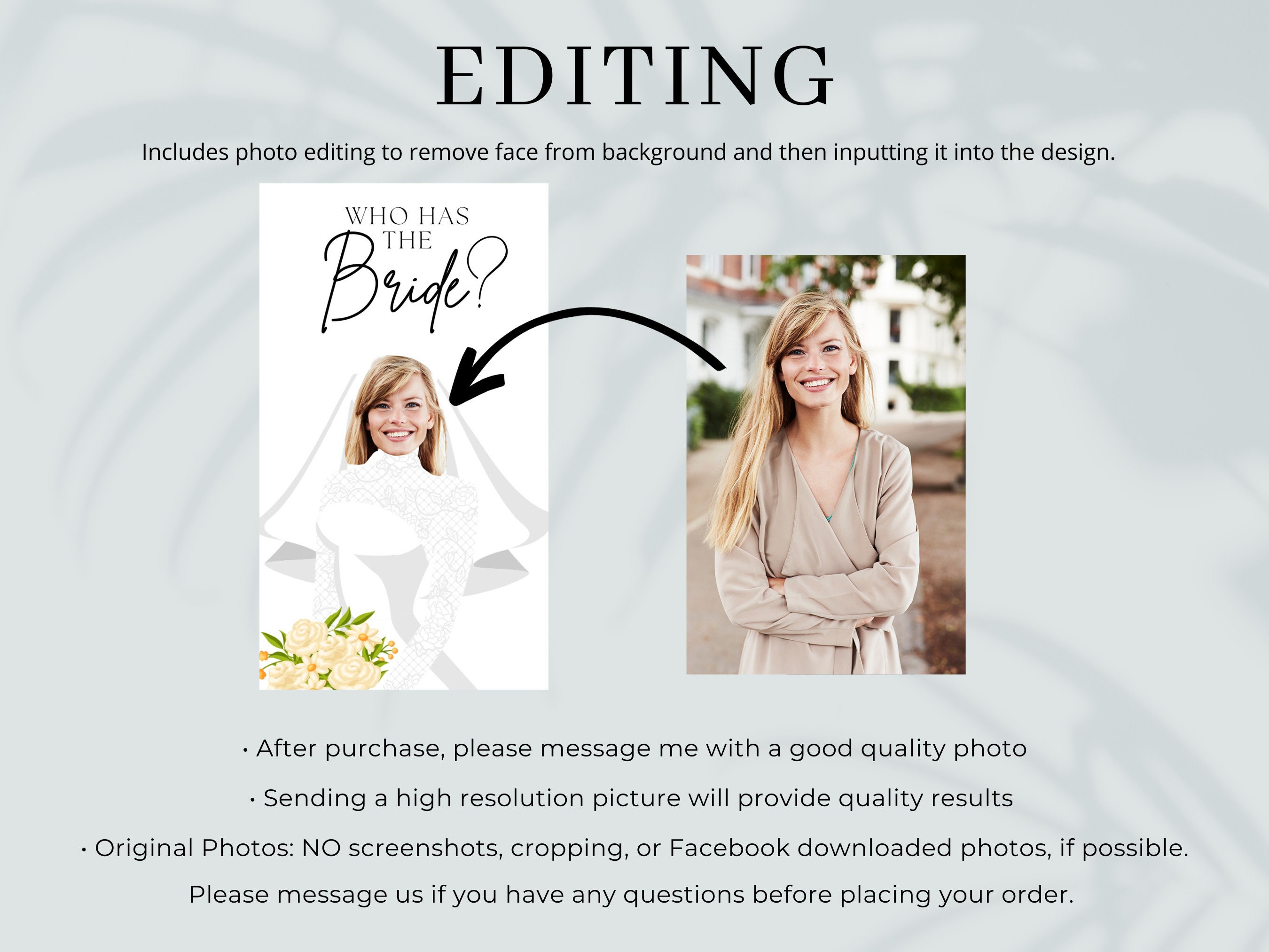 Printed Gas the Bride Bridal Shower Game Who Has the Bride - Etsy