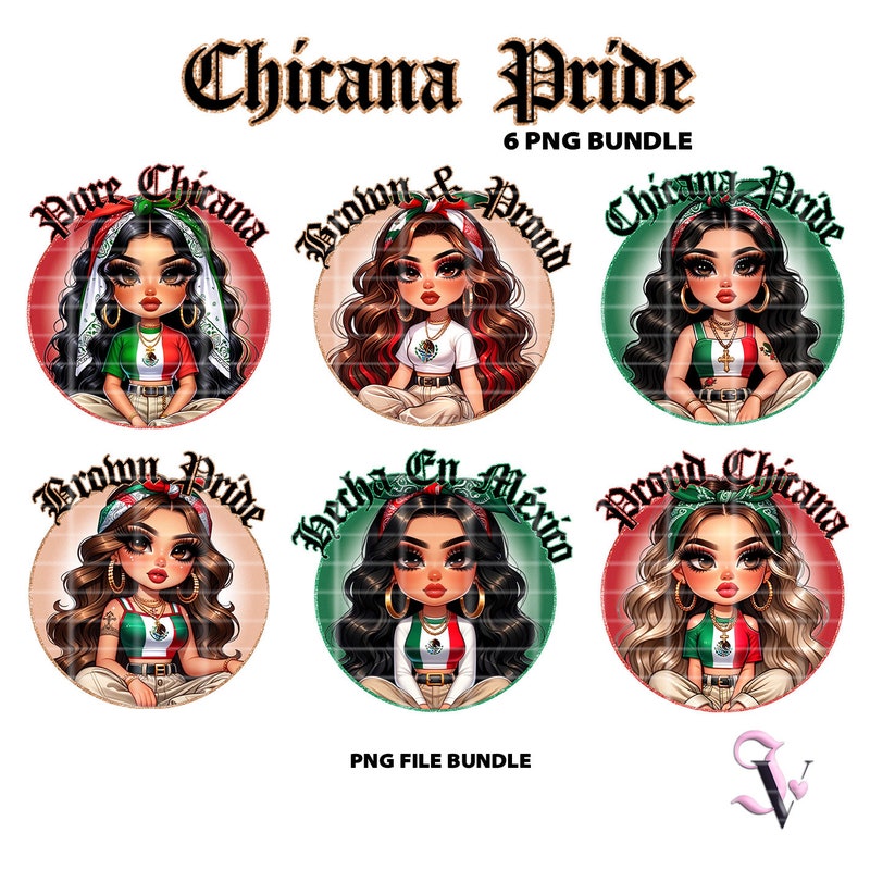 Chicana Pride Png - Etsy