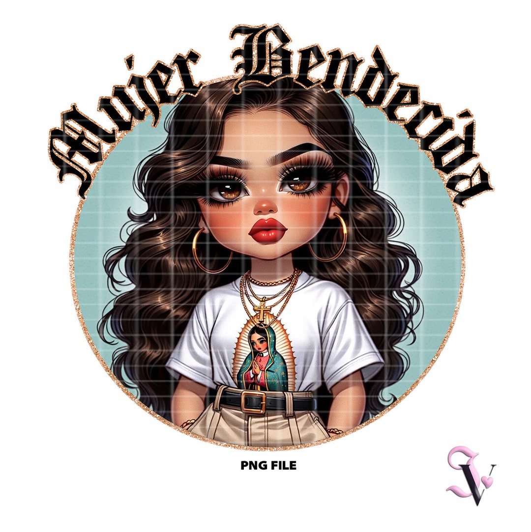 Mujer Bendecida Virgen De Guadalupe Chicana Mom Latina Mother's Day ...