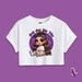 Sad Girl Por Vida Chicana Chola Shirt PNG for DTF, Iron on Print ...