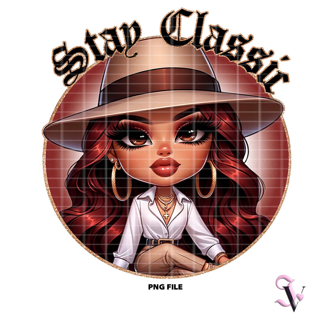 Stay Classic Chicana Old School Chola Chibi Style Latina Sayings Shirt ...