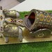 Meenakari Wooden Bullock Cart With Double Bull/ Wooden Showpiece Home ...