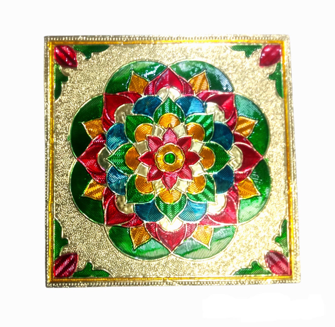 Wooden Pooja Chowki for God. Wooden All Purpose Chowki/wooden Bajoth ...