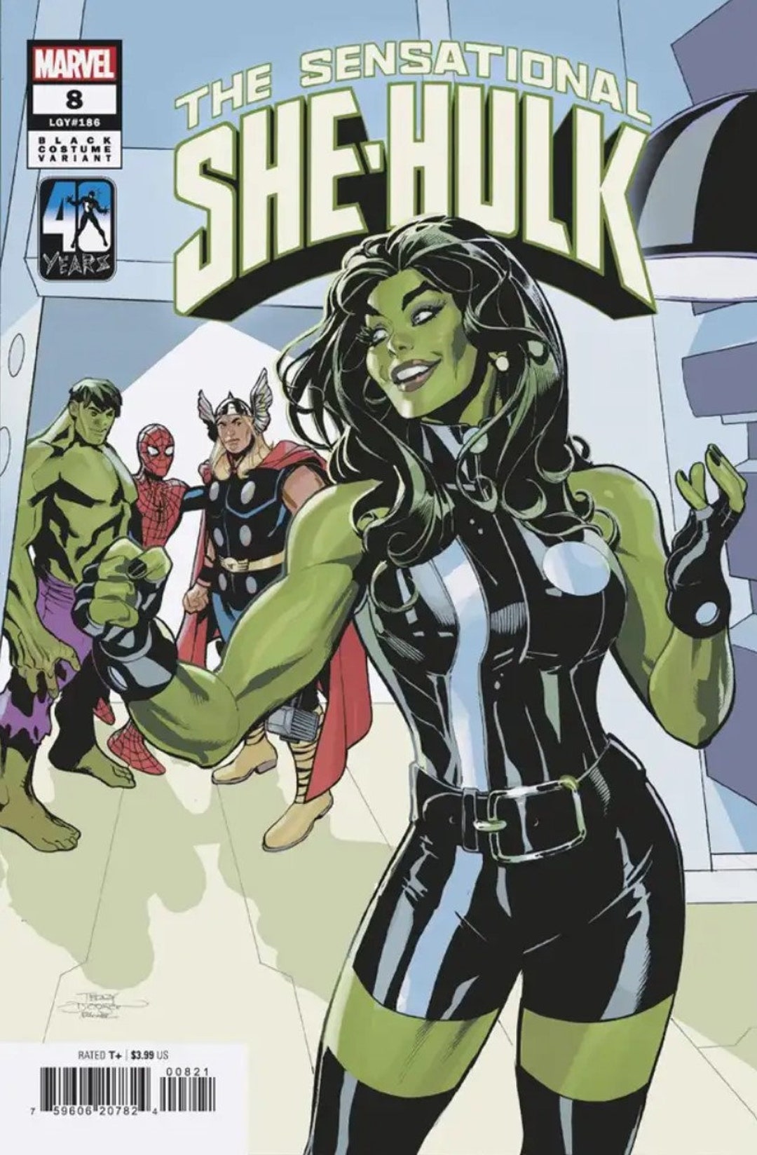 2024 Marvel Comics Sensational She-hulk Black Costume Variant #8 - Etsy
