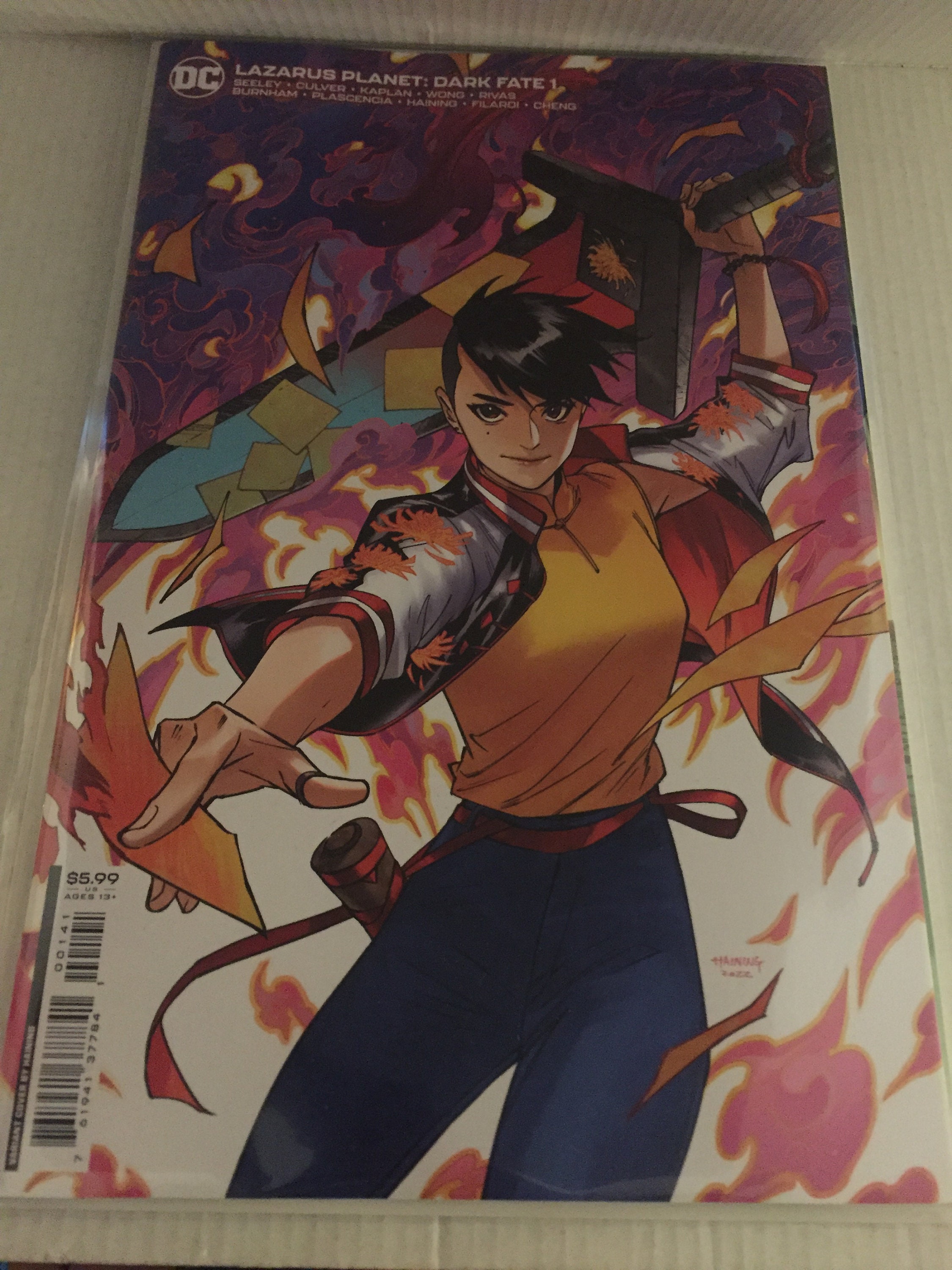 2023 DC Comics Lazarus Planet: Dark Fate Haining Xanthe Zhou Variant #1 ...