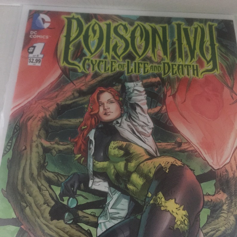 2016 DC Comics Poison Ivy Cycle of Life & Death 1-3 - Etsy