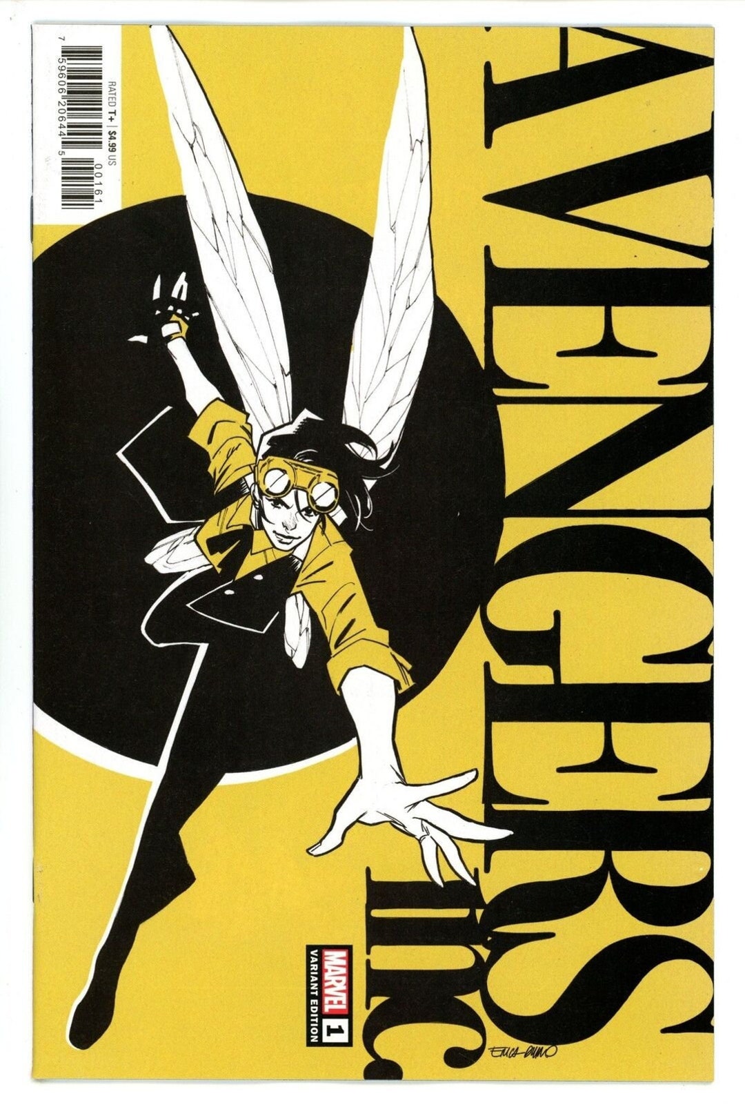 2023 Marvel Comics Avengers Inc. Wasp Erica D'urso Variant #1 - Etsy