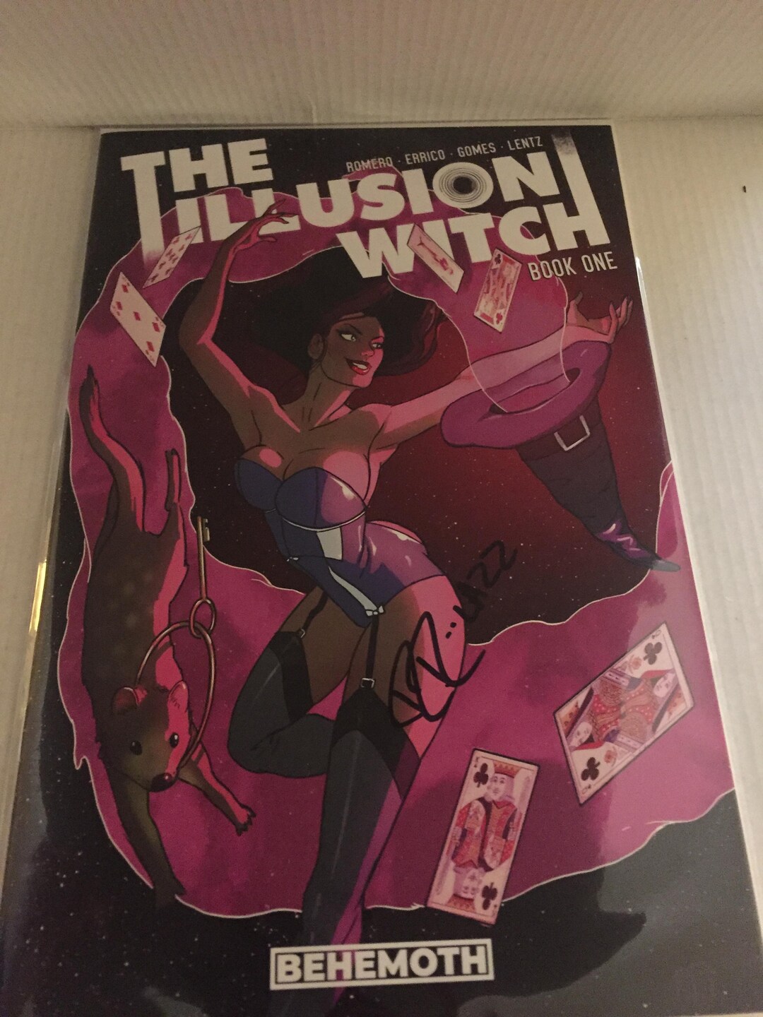 2022 Behemoth Comics the Illusion Witch Book One Cover C Signed Ruben Romero - Etsy