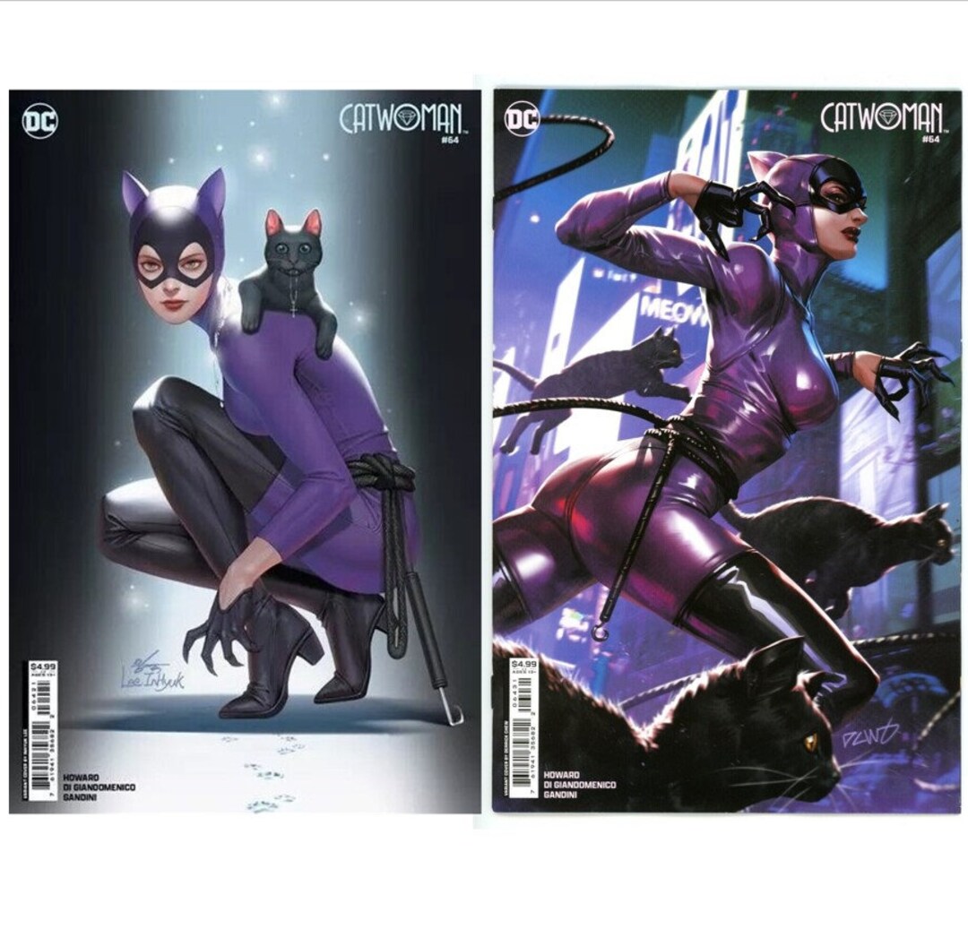 2024 DC Comics Catwoman Inhyuk Lee & Derrick Chew Variants #64 - Etsy