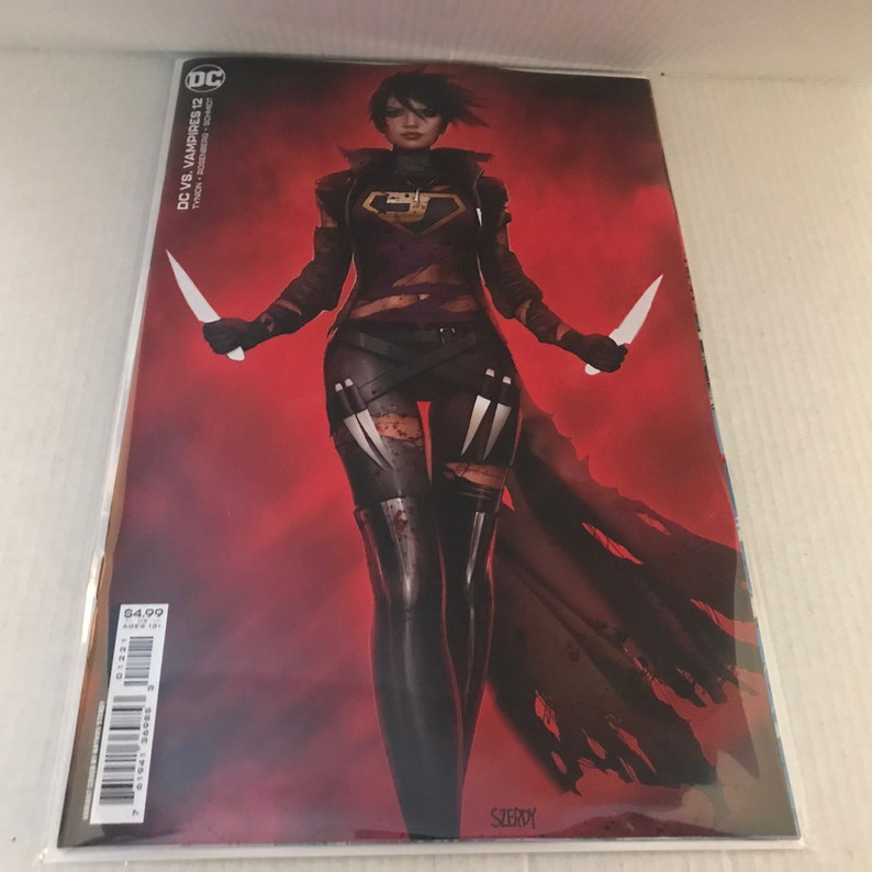 2022 DC Comics DC Vs Vampires Nathan Szerdy Wonder Twin Jayna Variant ...
