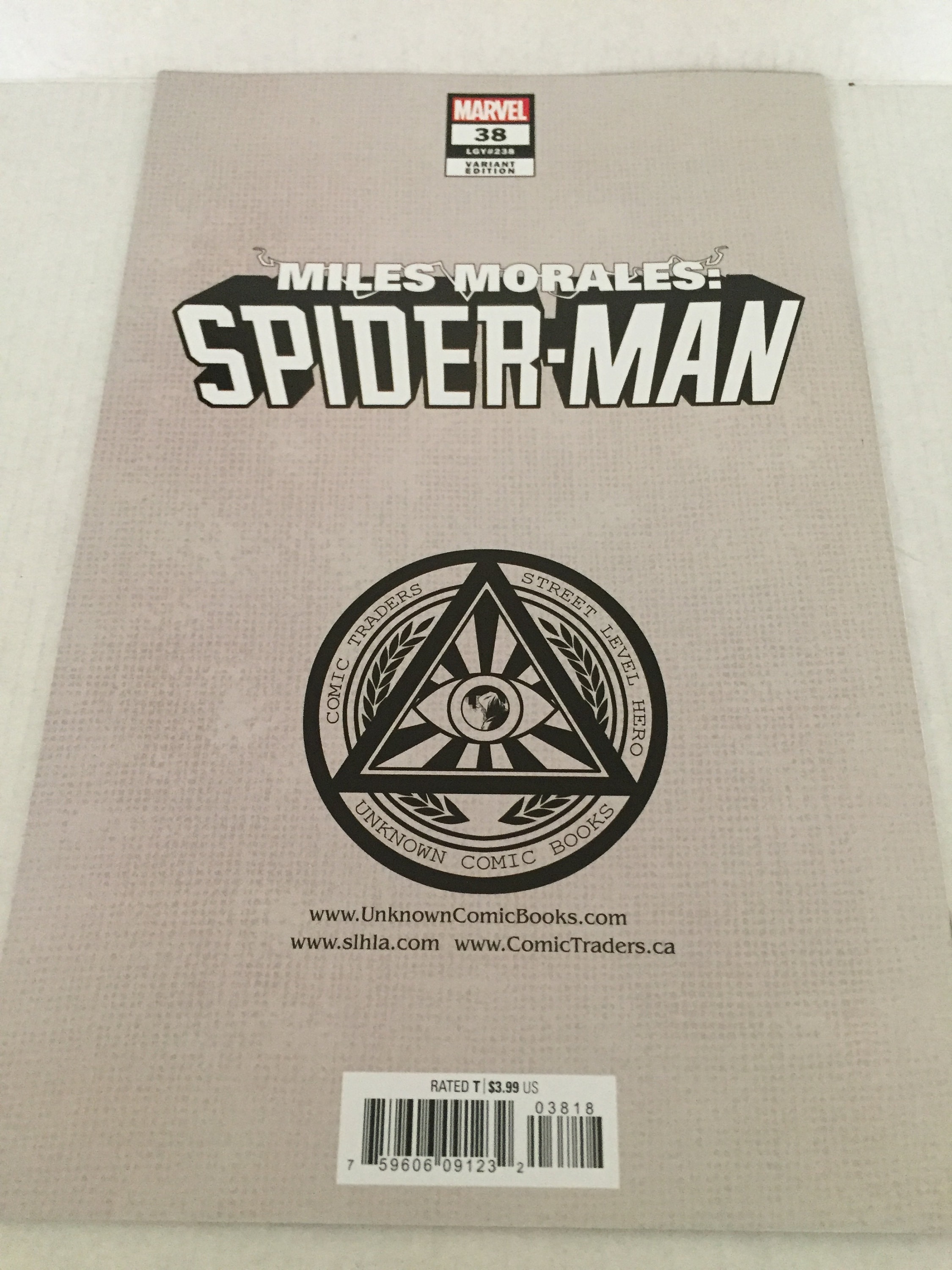 2022 Marvel Comics Miles Morales Spider-man 38 Virgin Variant Cover by ...