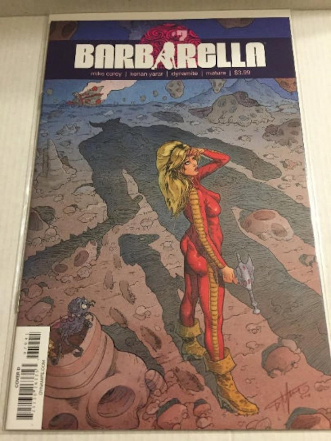 018 Dynamite Comics Barbarella Variant Cover D Art by Giovanni - Etsy