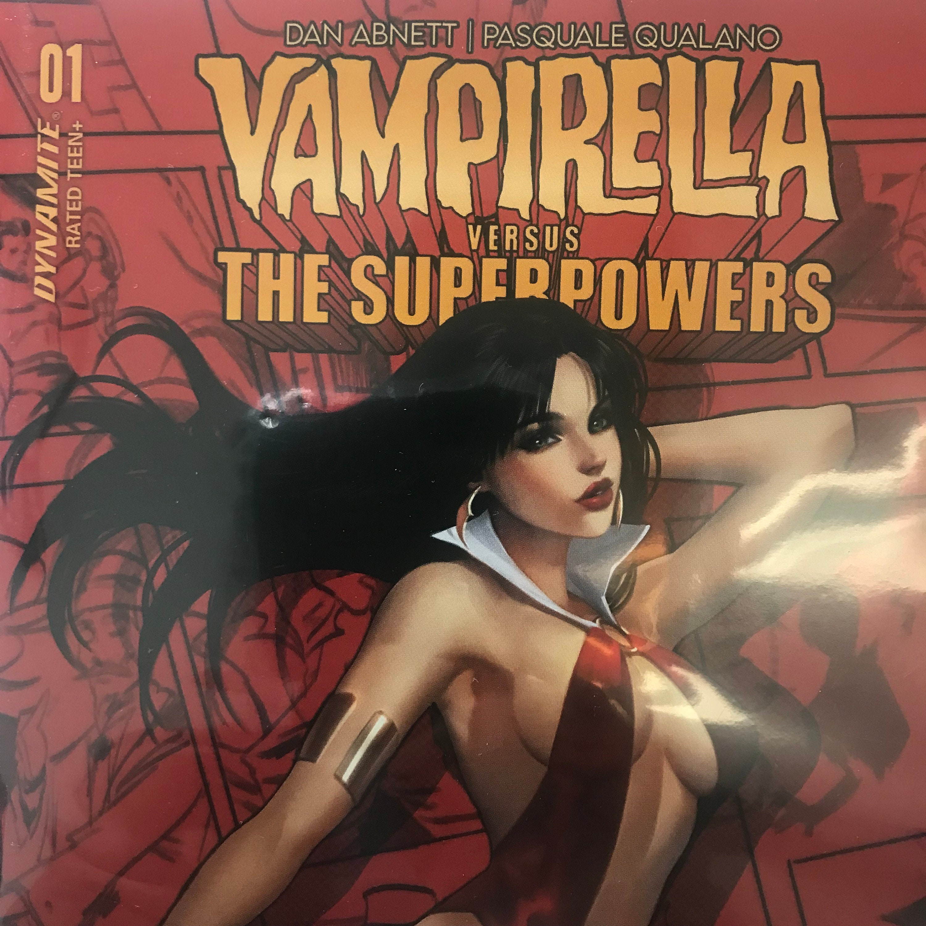 2023 Dynamite Comics Vampirella Vs the Superpowers Leirix Variant 1 - Etsy