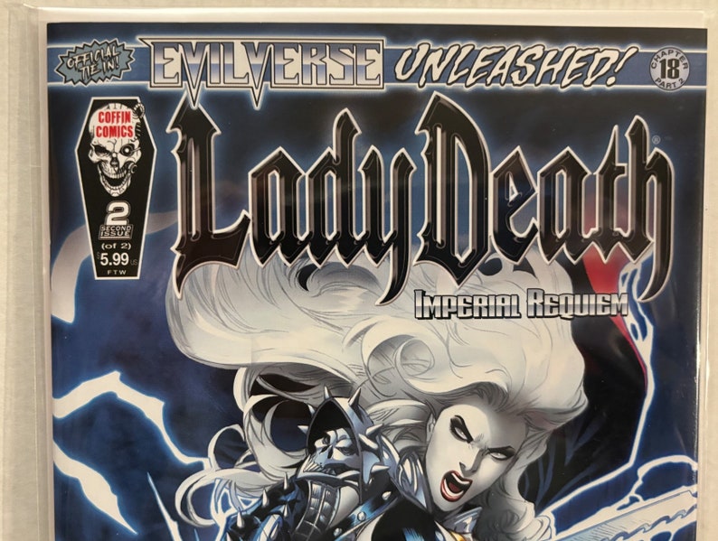 2024 Coffin Comics Lady Death Imperial Requiem Standard & Terminatrix ...
