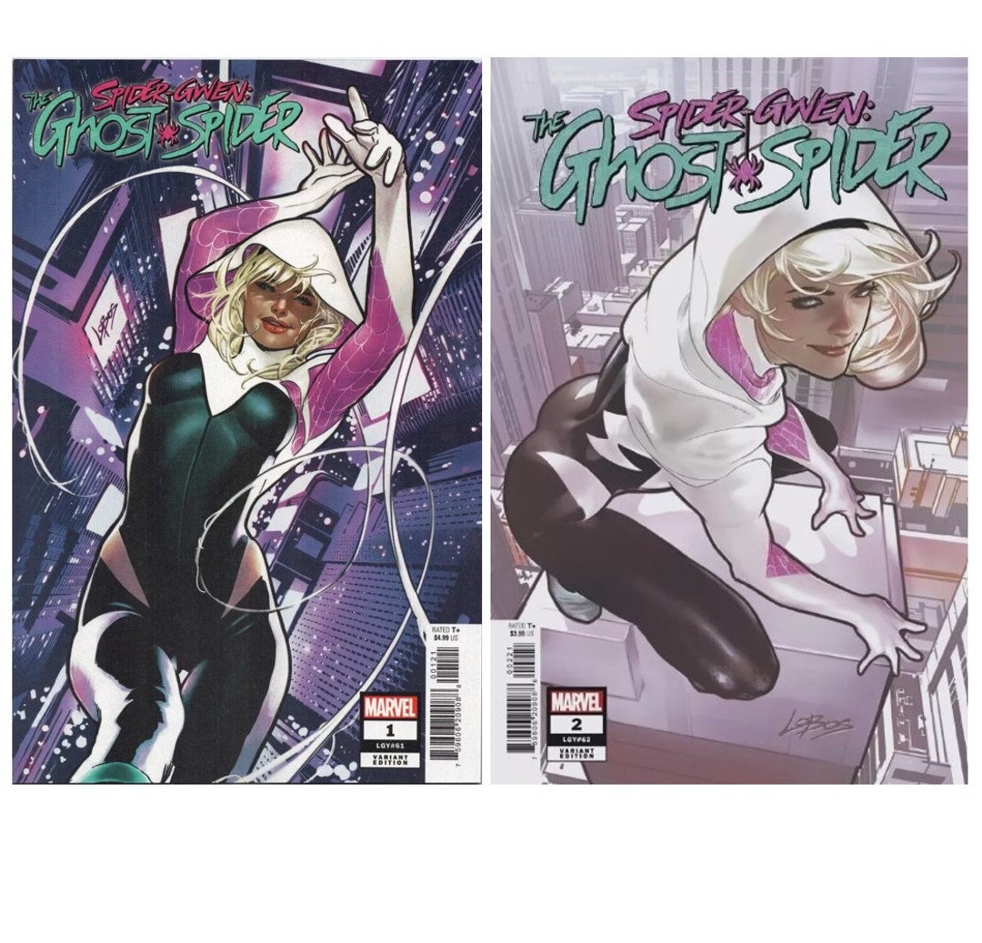 2024 Marvel Comics Spider-gwen the Ghost Spider Lobos Variants #1 & #2 ...