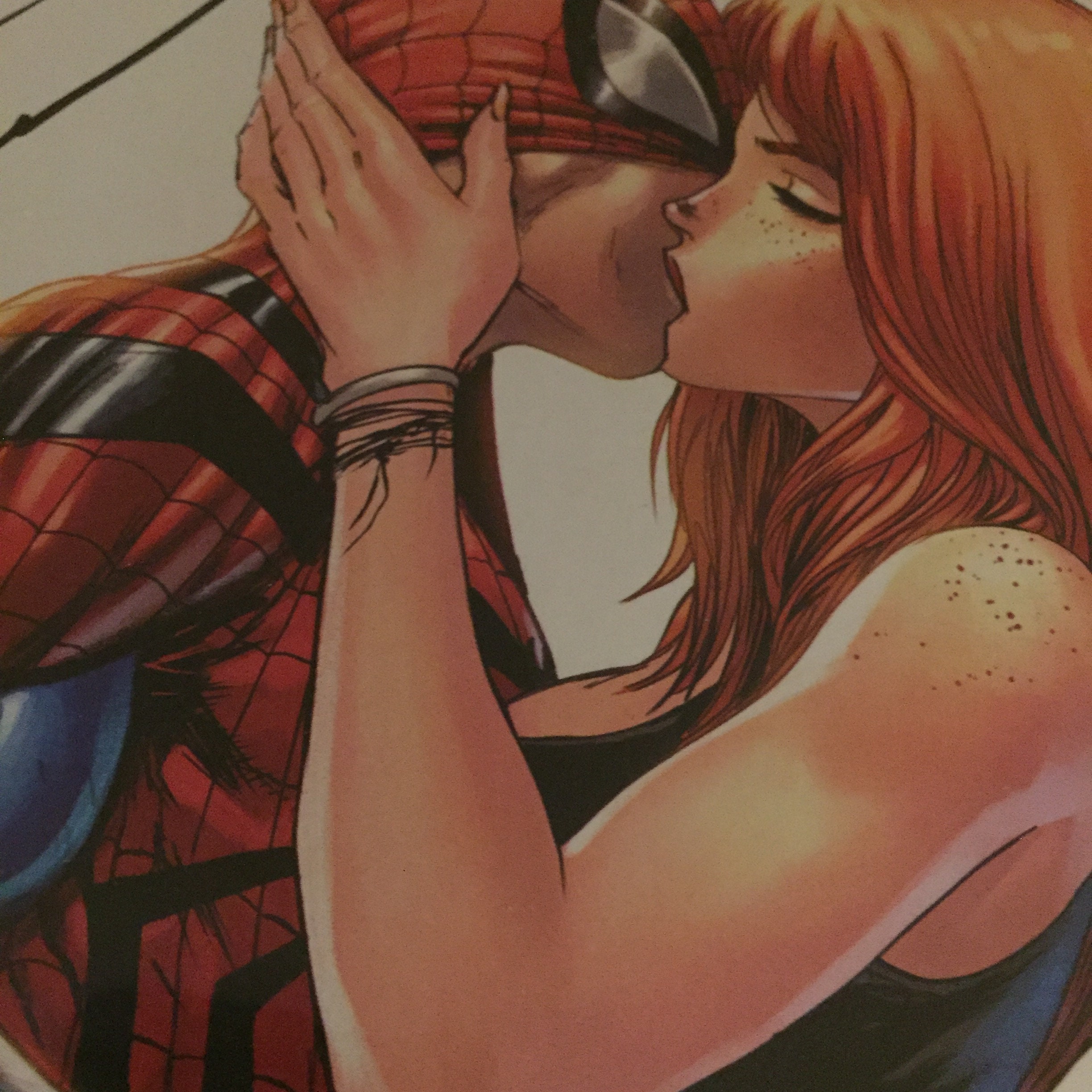 2022 Marvel The Amazing Spider Man Kissing Mary Jane Virgin Etsy