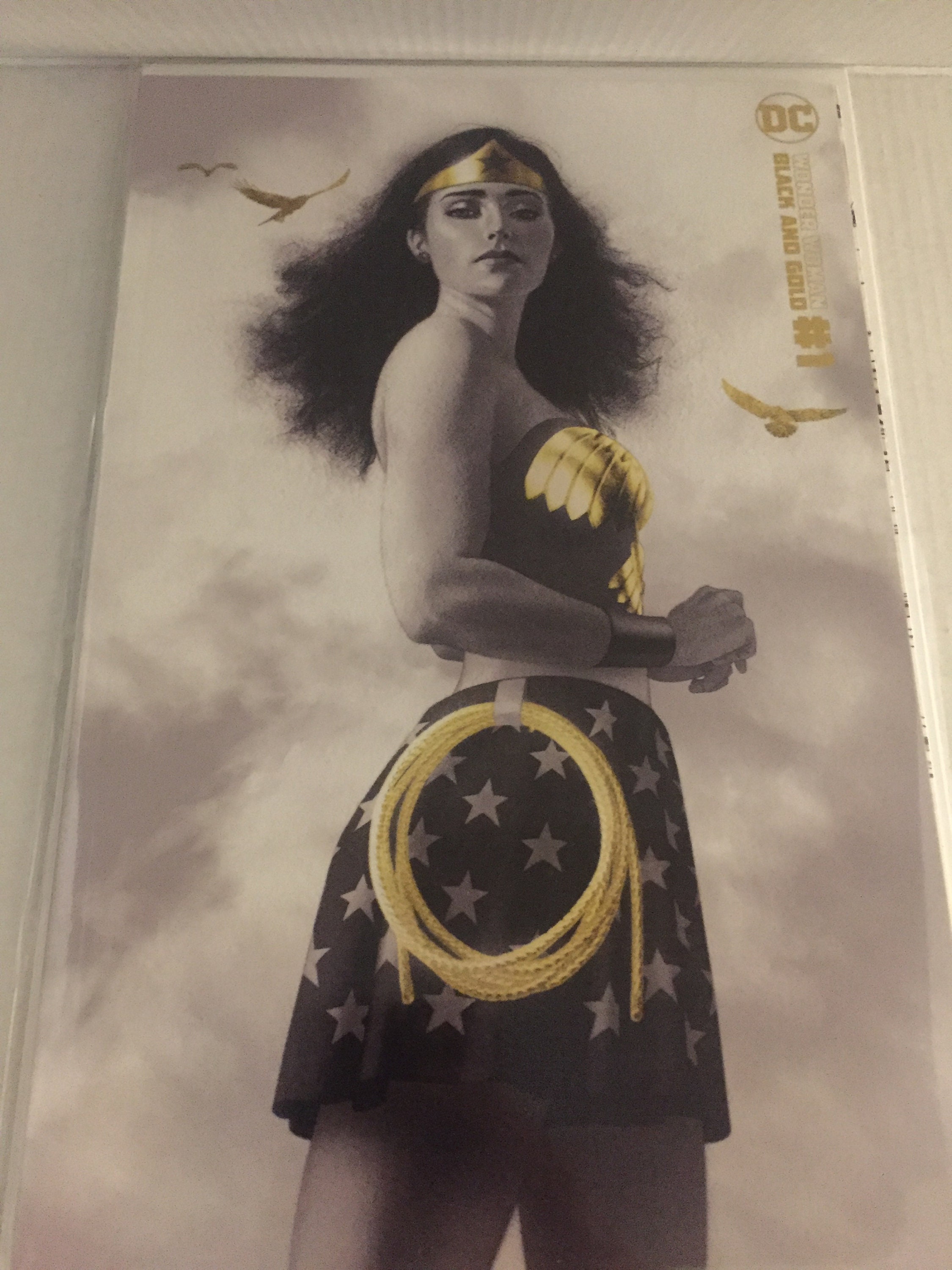 2021 DC Comics Wonder Woman Black & Gold Joshua Middleton - Etsy
