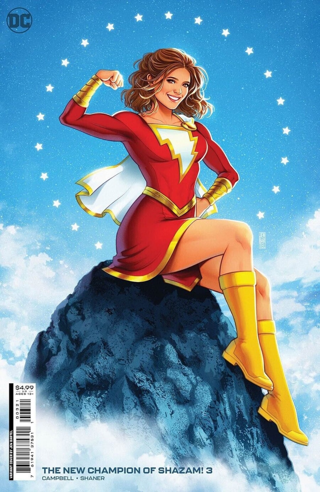 2022 DC Comics the New Champions of Shazam Jen Bartel Variant 3 - Etsy