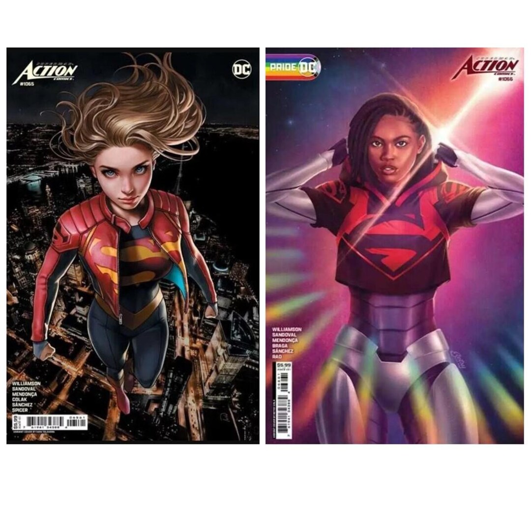 2024 DC Comics Action Comics Ivan Talavera Supergirl Variant #1065 ...
