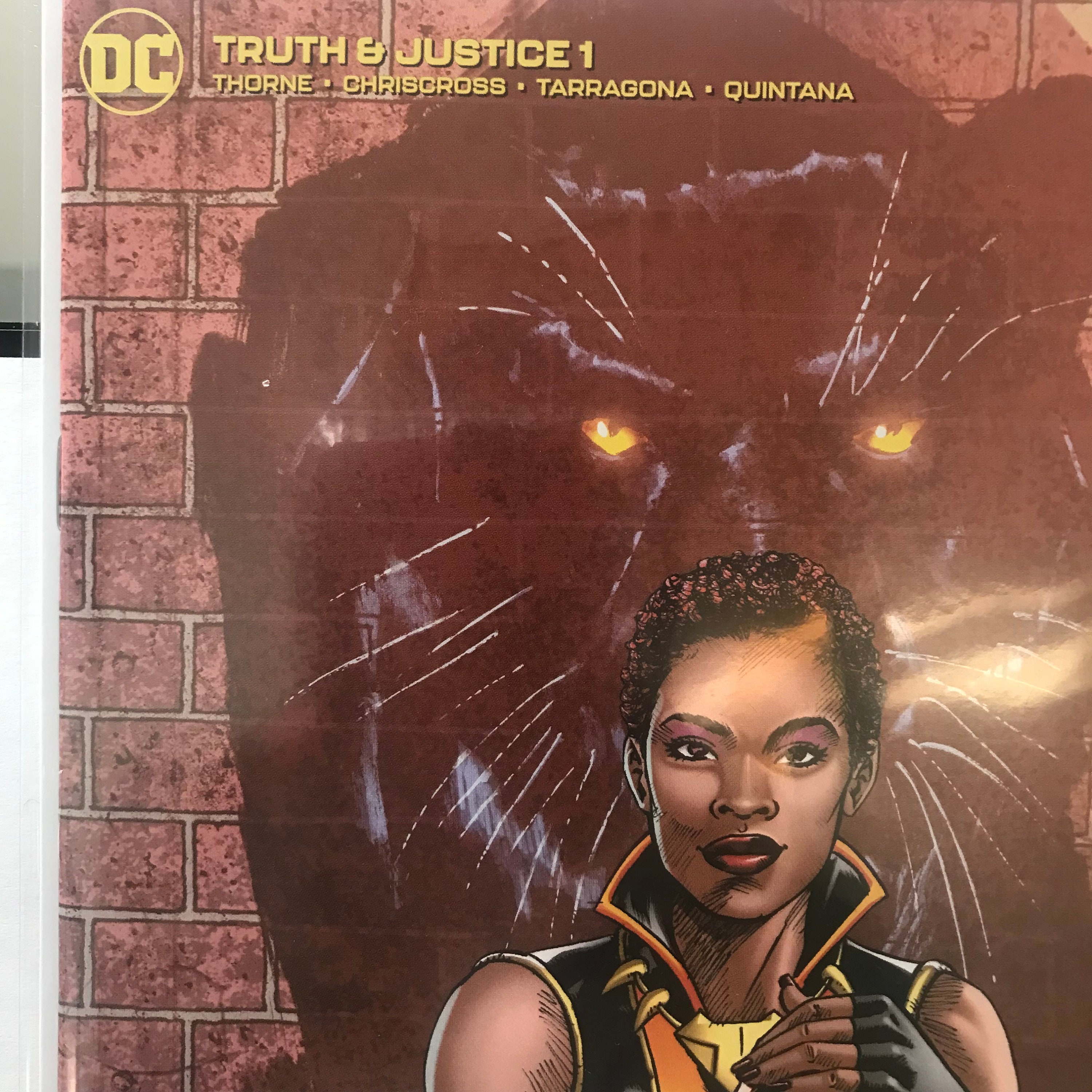 2021 DC Comics Truth & Justice Alitha Martinez Vixen Variant #1 - Etsy